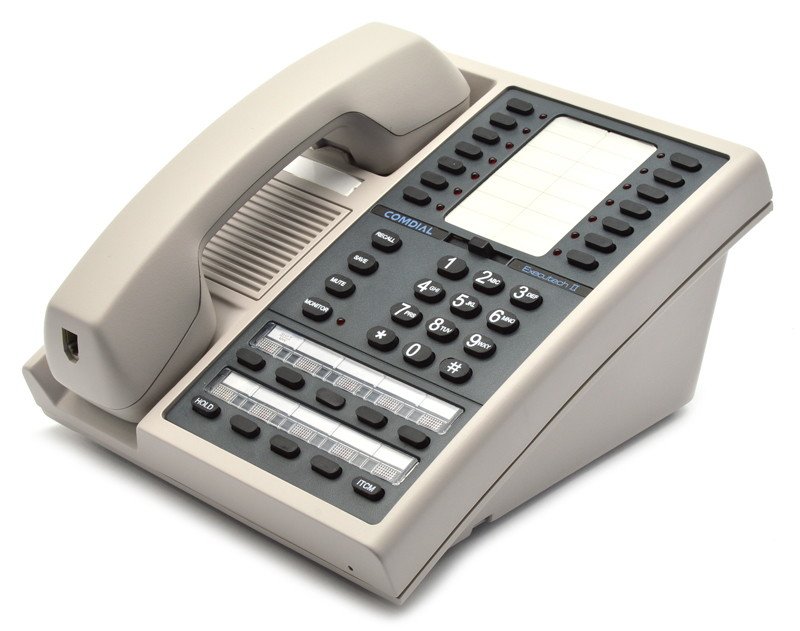 6614T-PG Comdial Telephone 22 line SOHVA Speaker REFURBISHED